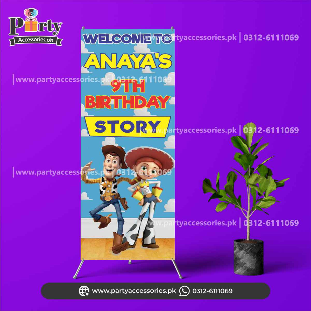 Customized Toy Story Welcome Standee for Entrance Decor ...