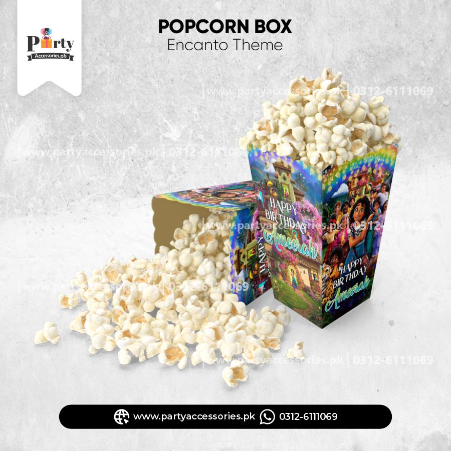 Encanto theme birthday party | Customized Popcorn boxes ...