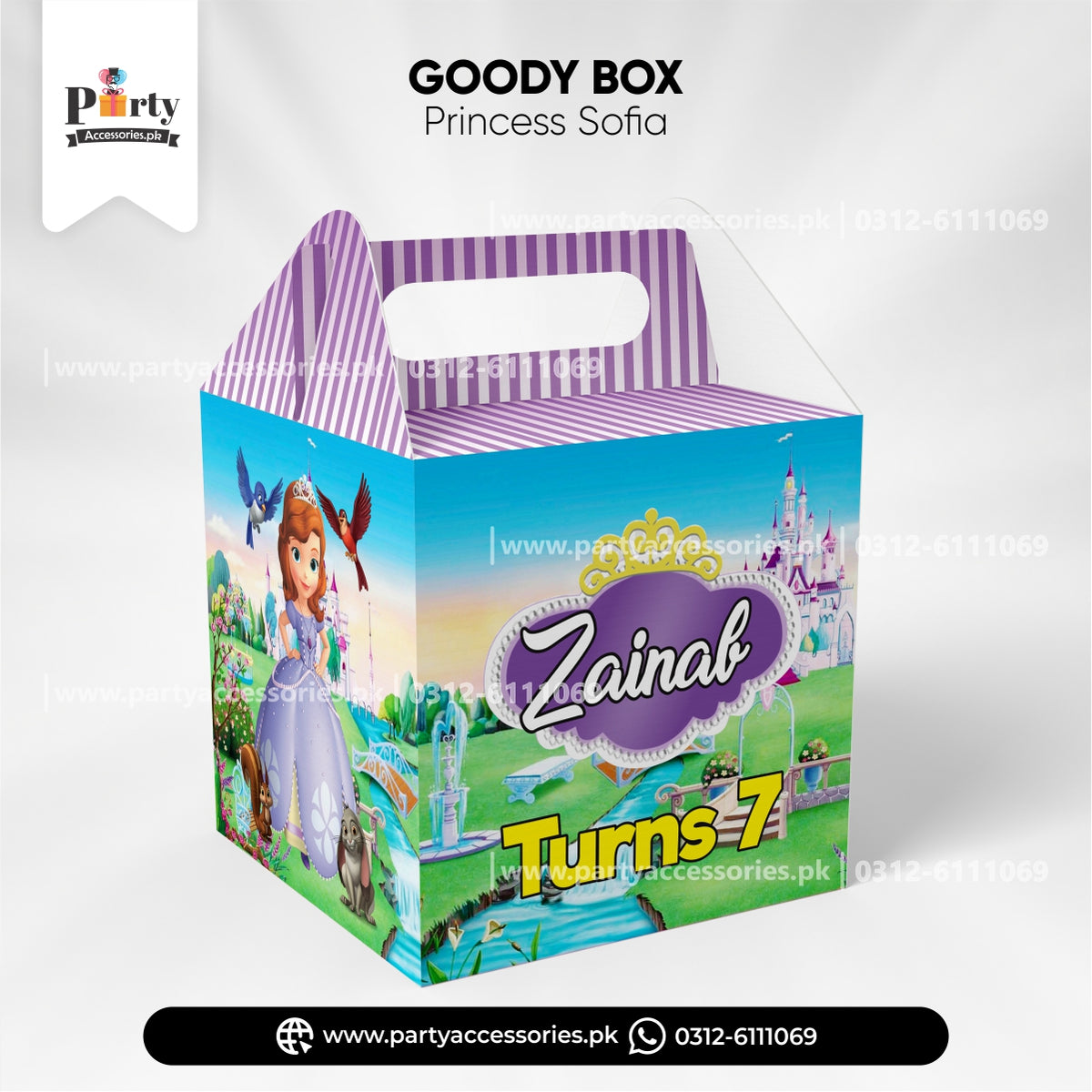 Thrilling Sofia Party Favor Boxes: Best 6-Pack Deal – PartyAccessories ...