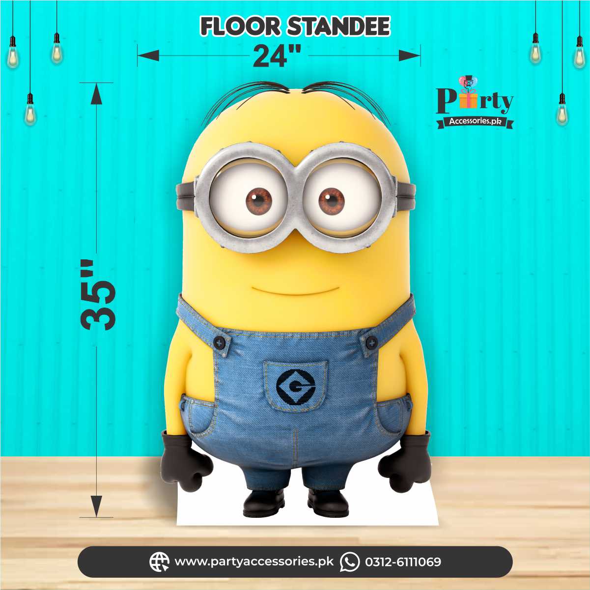 Cute Minion Table Standees | Charming Party Decorations ...