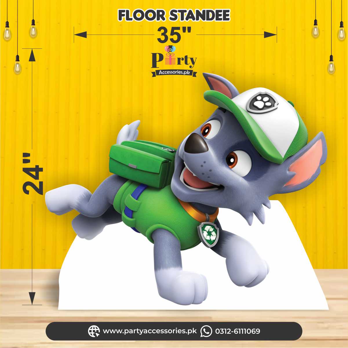 PAW Patrol theme Customized Table standing character cutouts ...