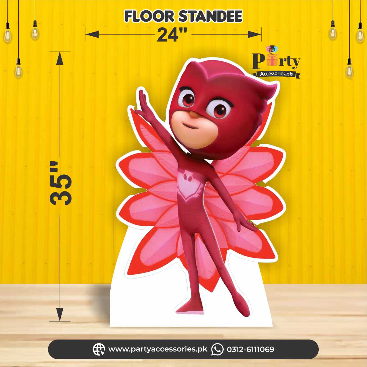 PJ Mask theme decoration Customized standing character cutouts ...
