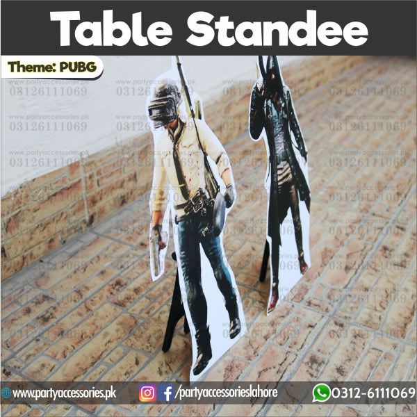 Customized PUBG theme Table standing character cutouts ...