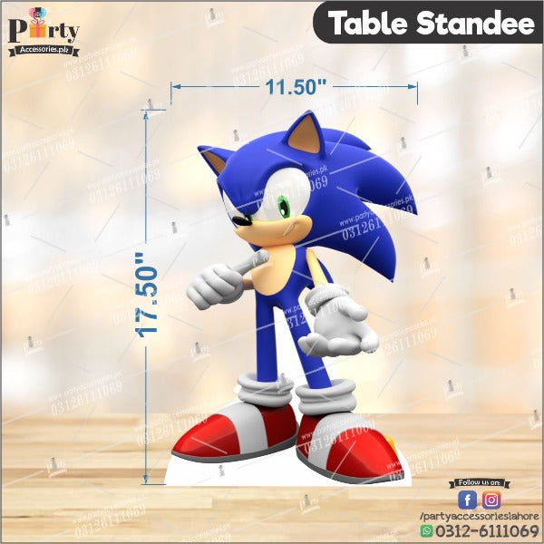 Sonic Birthday Decorations: 4 Customizable Character Cutouts ...